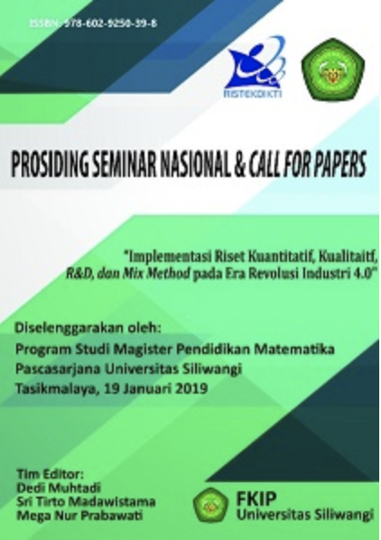 Cover Prosiding Seminar Nasional – Website Universitas Siliwangi